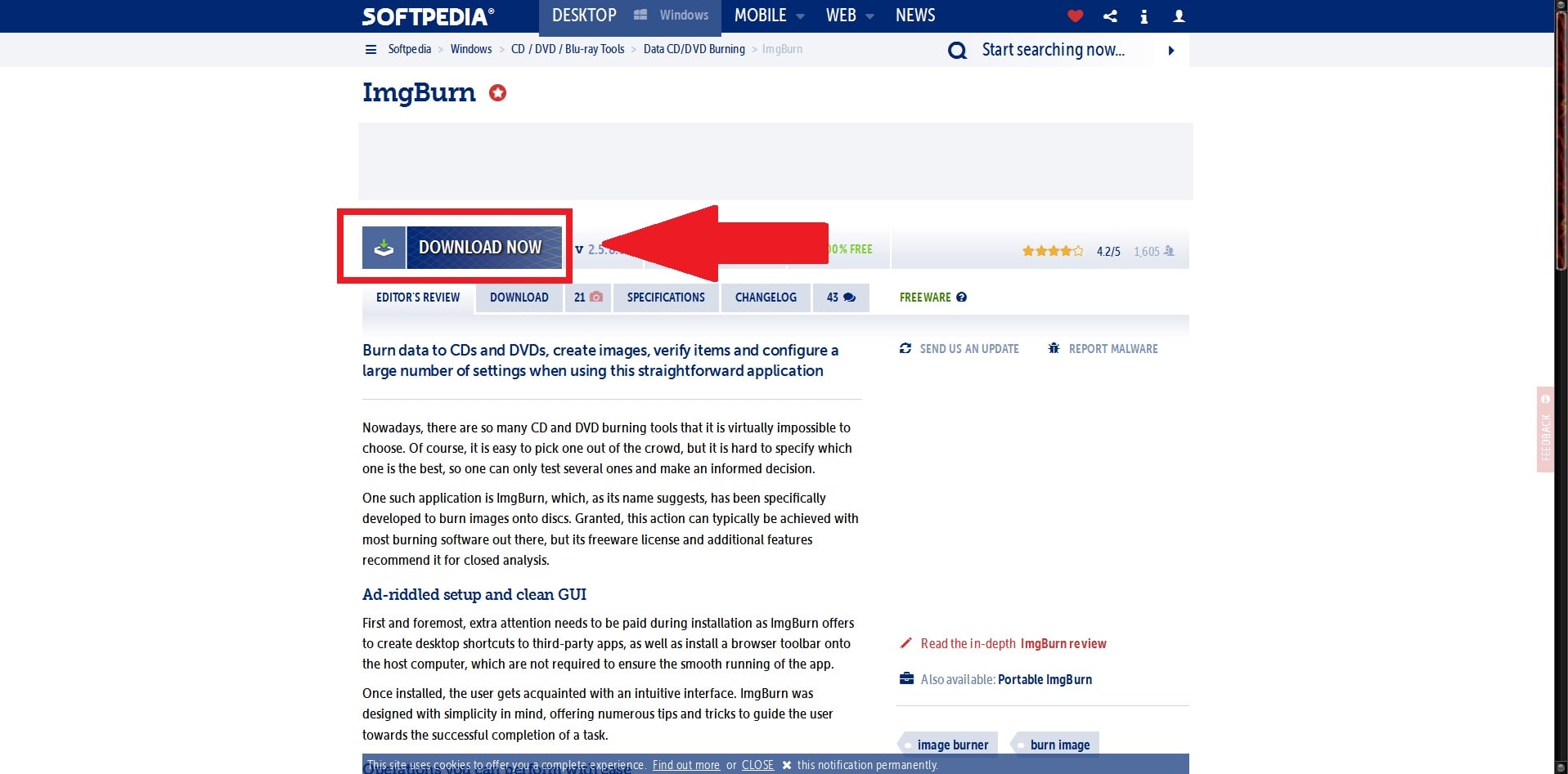 「Imgburn」を安全にインストールする方法について